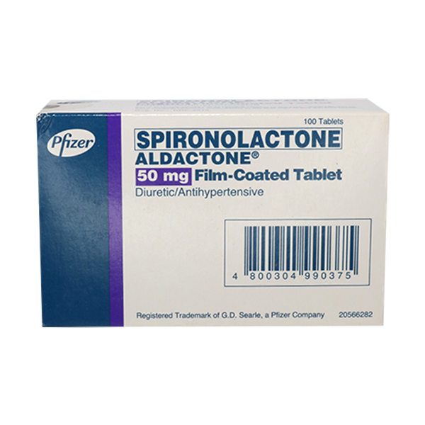 ALDACTONE Spironolactone 50mg Film-Coated Tablet 100's price in the ...